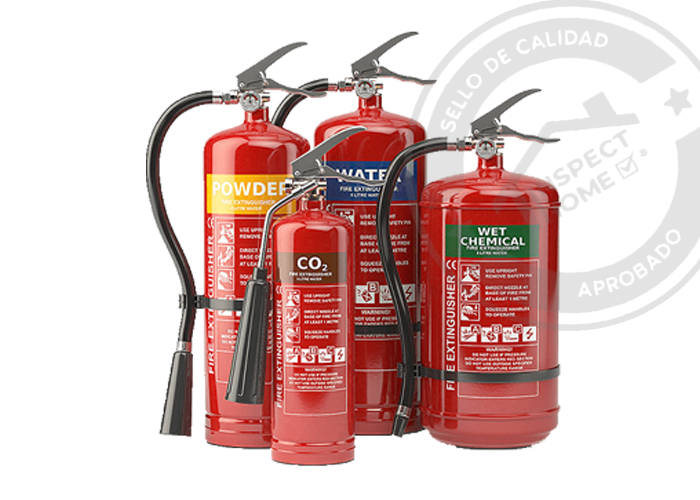 ¿Cómo elegir el tipo de extintor? | Inspect Home